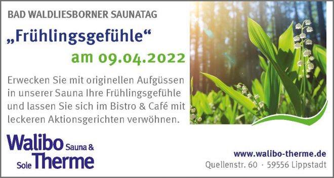 Startseite - Walibo Therme - Sauna & Sole - Lippstadt, Bad-Waldliesborn