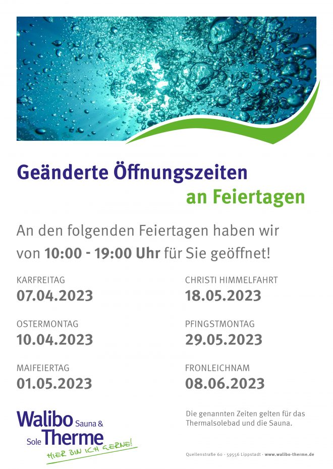 Startseite - Walibo Therme - Sauna & Sole - Lippstadt, Bad-Waldliesborn